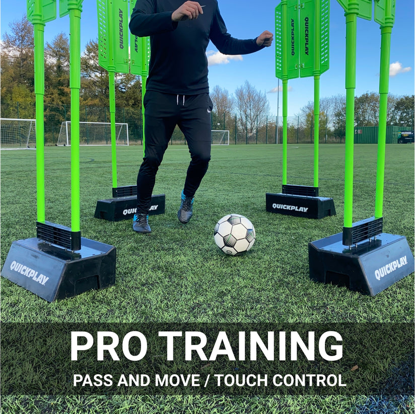 REPLAY Block | Weighted Rubber Dual-Angle Soccer Rebounder