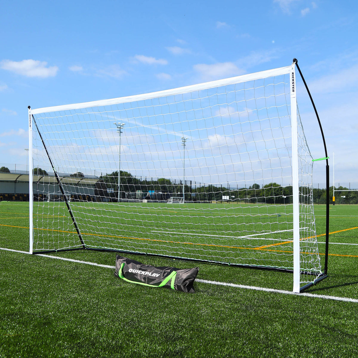 KICKSTER Elite 12x6' Soccer Goal | Team & Coach Preferred
