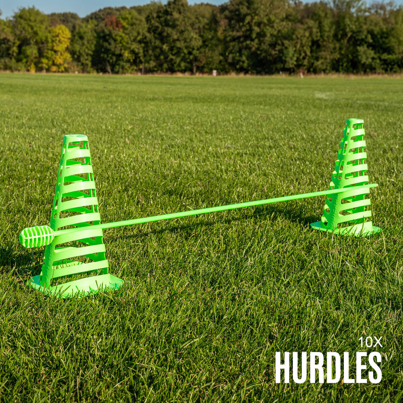 PRO Speed & Agility Kit | 35-Piece: Cones, Poles, Straps
