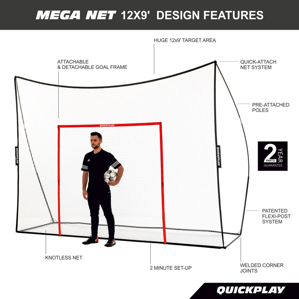 MEGA NETS BALL STOP NETS - QUICKPLAY USA